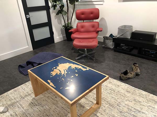The Geography Coffee Table - Barn Born Furniture